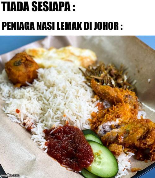 Takde keperluan pun guna beras panjang ni. Kebaikan dia cuma bole kapak duit customer ja. - 9GAG