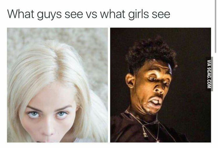 I hope I don't look like that guy when getting head. - 9GAG