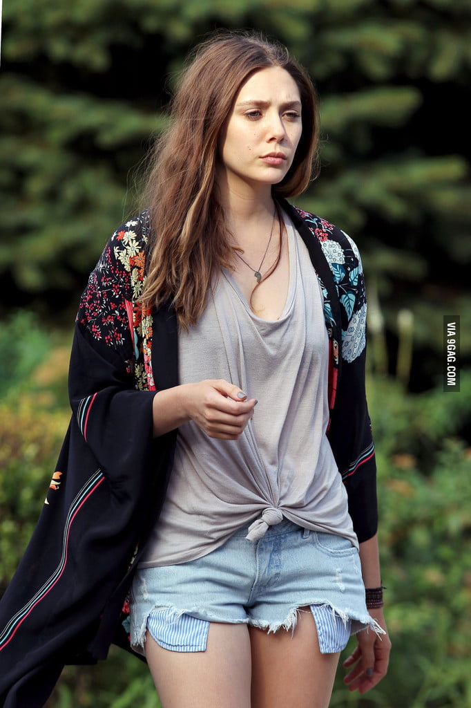 Elizabeth Olsen without make-up - 9GAG