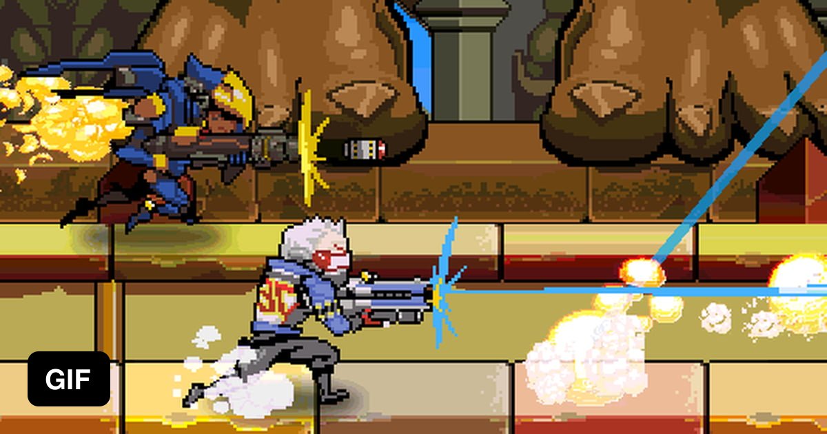 Metal slug meets Overwatch by Josh Hano - 9GAG