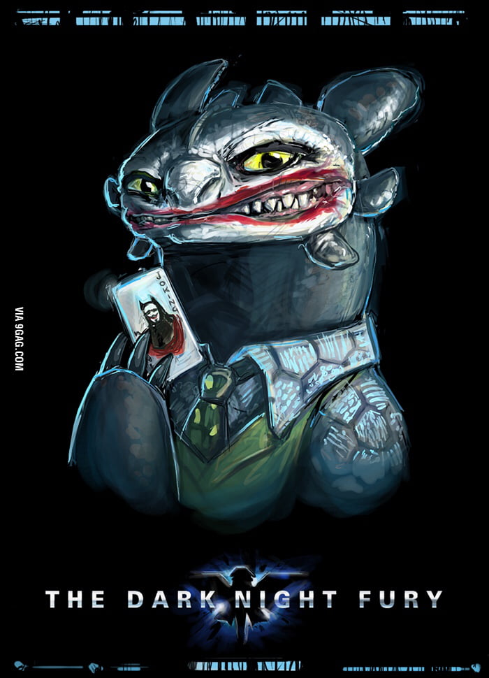 Joker toothless - 9GAG