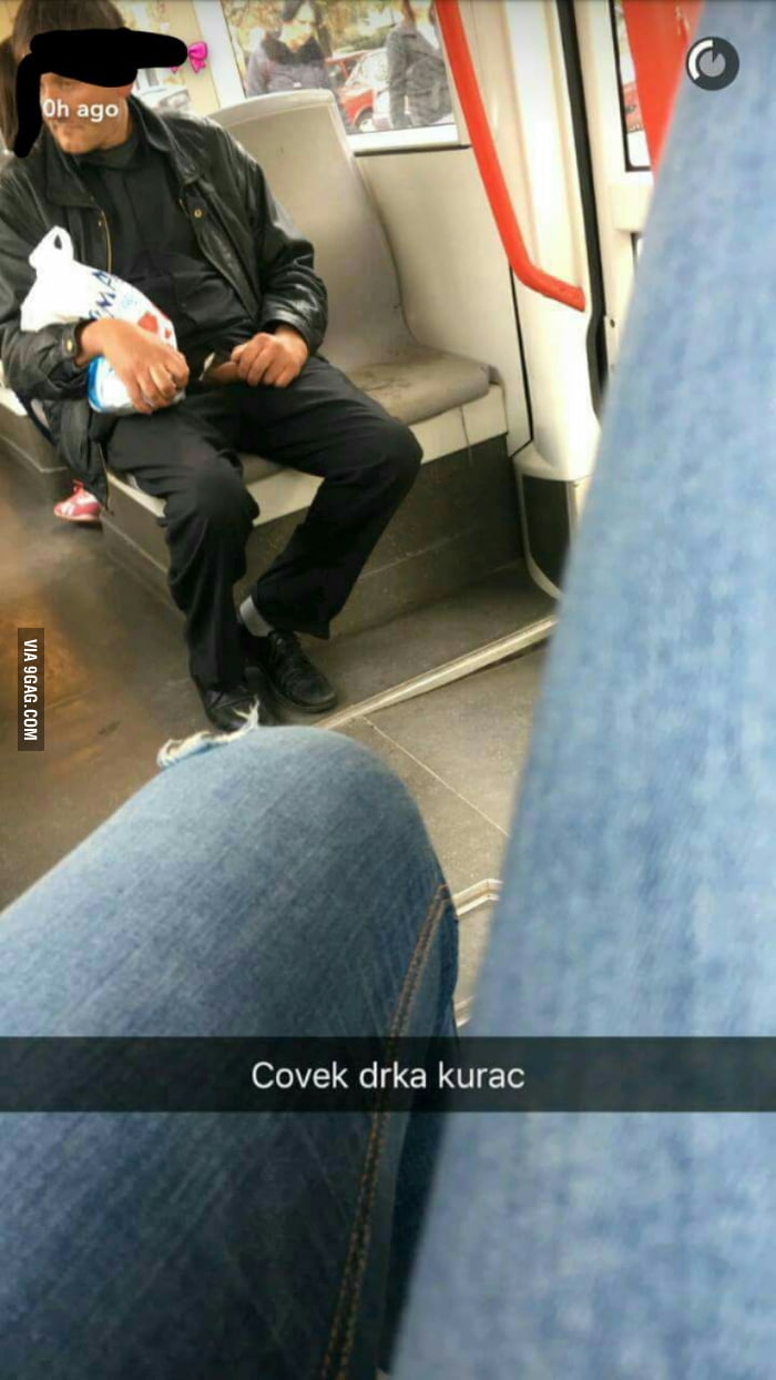 When you go on the bus and there is a guy casually masturbating - 9GAG