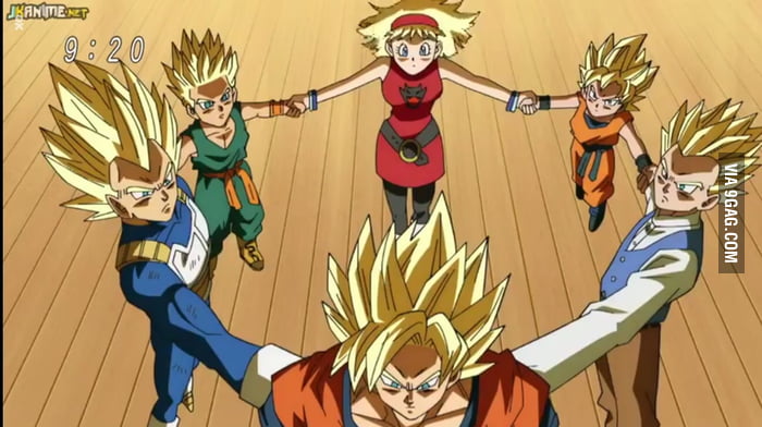 That awkward moment when a human like Videl can transform into SSJ, but you can't - 9GAG