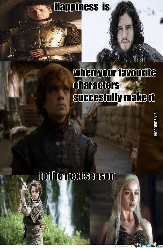We never know who might die next in GoT - 9GAG