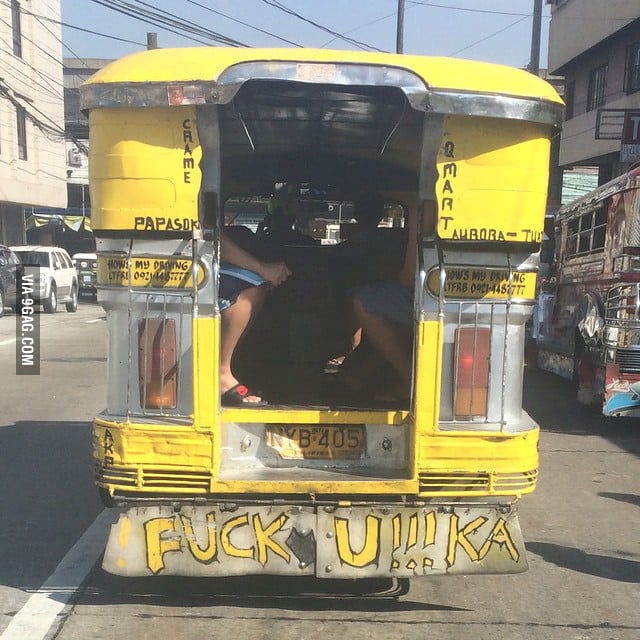 Typical Filipino jeep - 9GAG