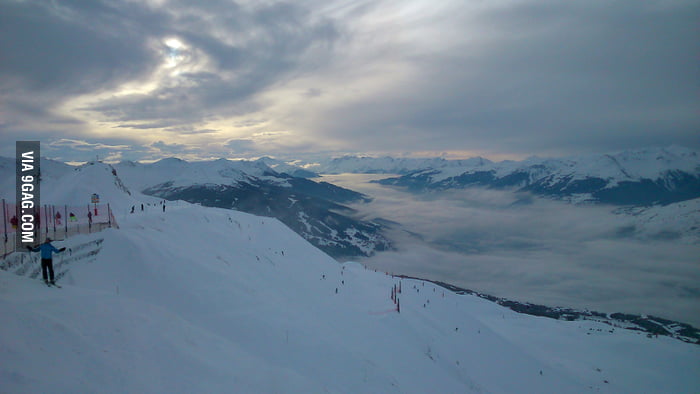 The French Alps are magnificent ! - 9GAG