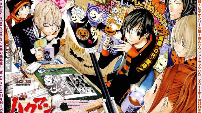 An amazing anime from the creators of Death Note! (Bakuman) - 9GAG