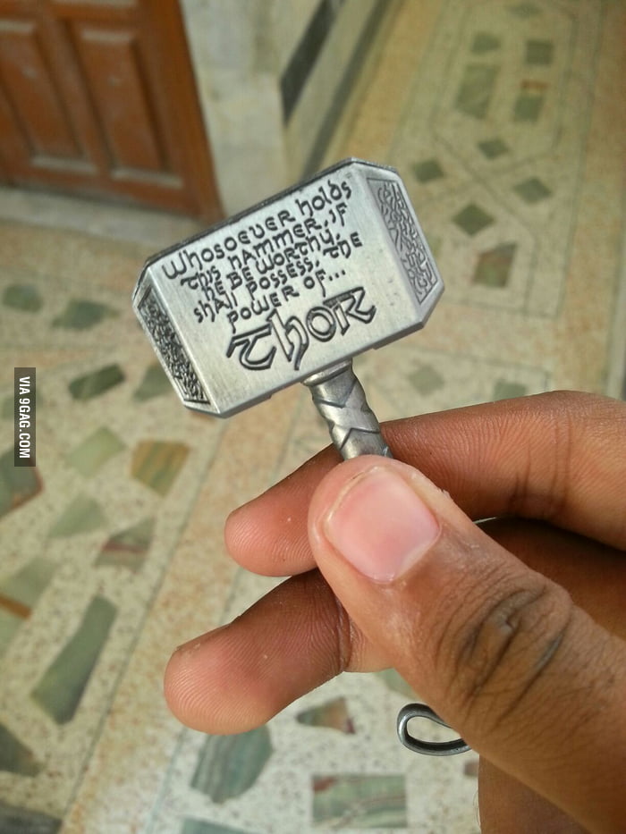 Looks like I'm the new Thor! - 9GAG