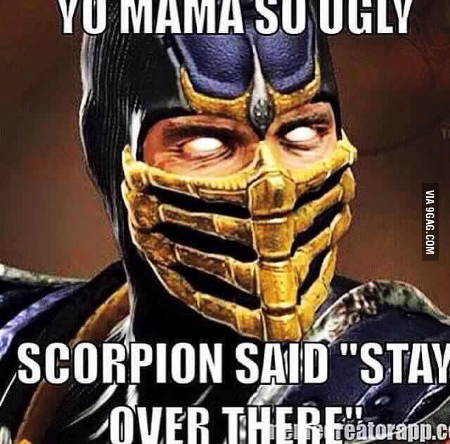 Scorpion be like - 9GAG