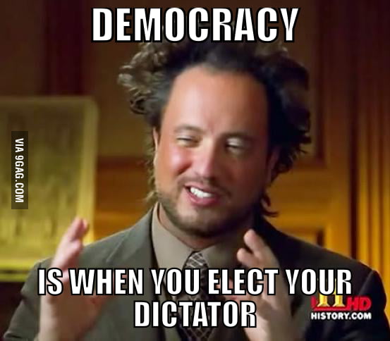 Democracy Explained - 9GAG