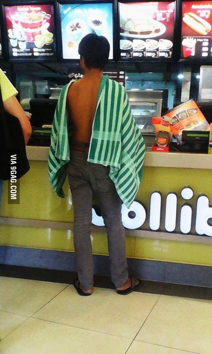 Just a fastfood here at the Philippines - 9GAG