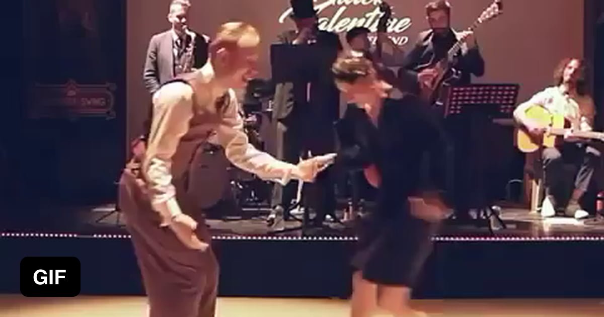 Incredible swing dancing by Swedish dancers Nils Andren and Bianca ...