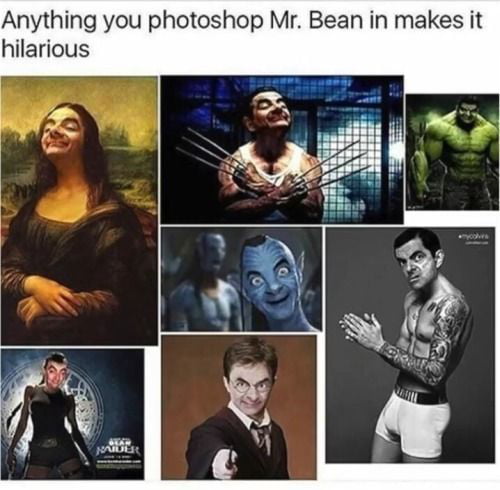 Mr Bean makes everything better. - 9GAG