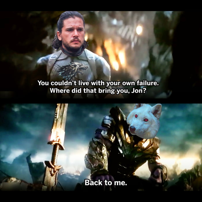 Where did that bring you, Jon? - 9GAG