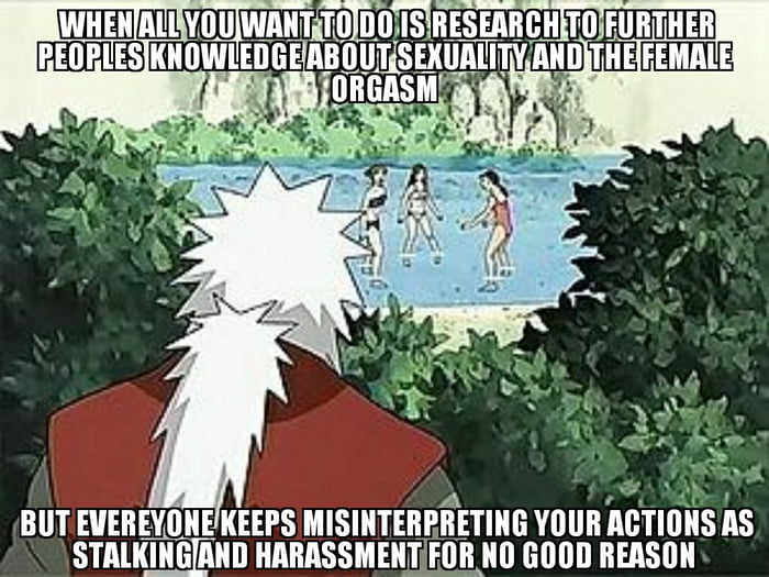 Poor old misunderstood Jiraiya - 9GAG