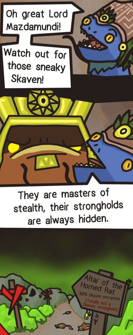 You can't hide warpstones - 9GAG