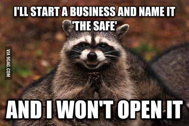 Business raccoon! - 9GAG