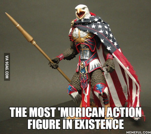 The Most 'Murican Action Figure - 9GAG