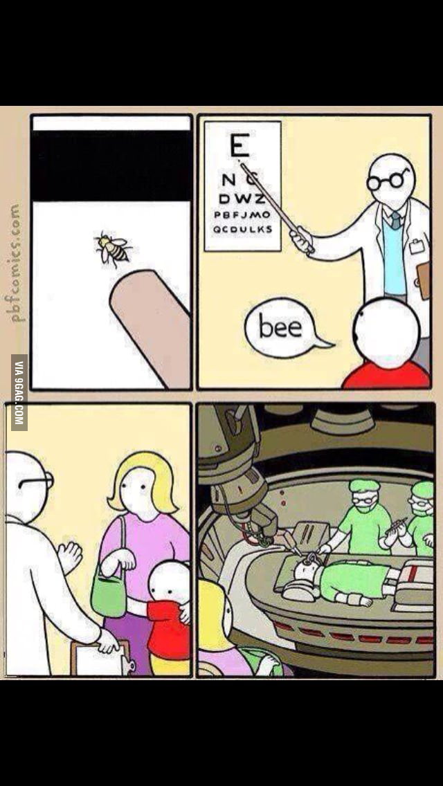 Powerful Eyesight Misunderstood - 9GAG