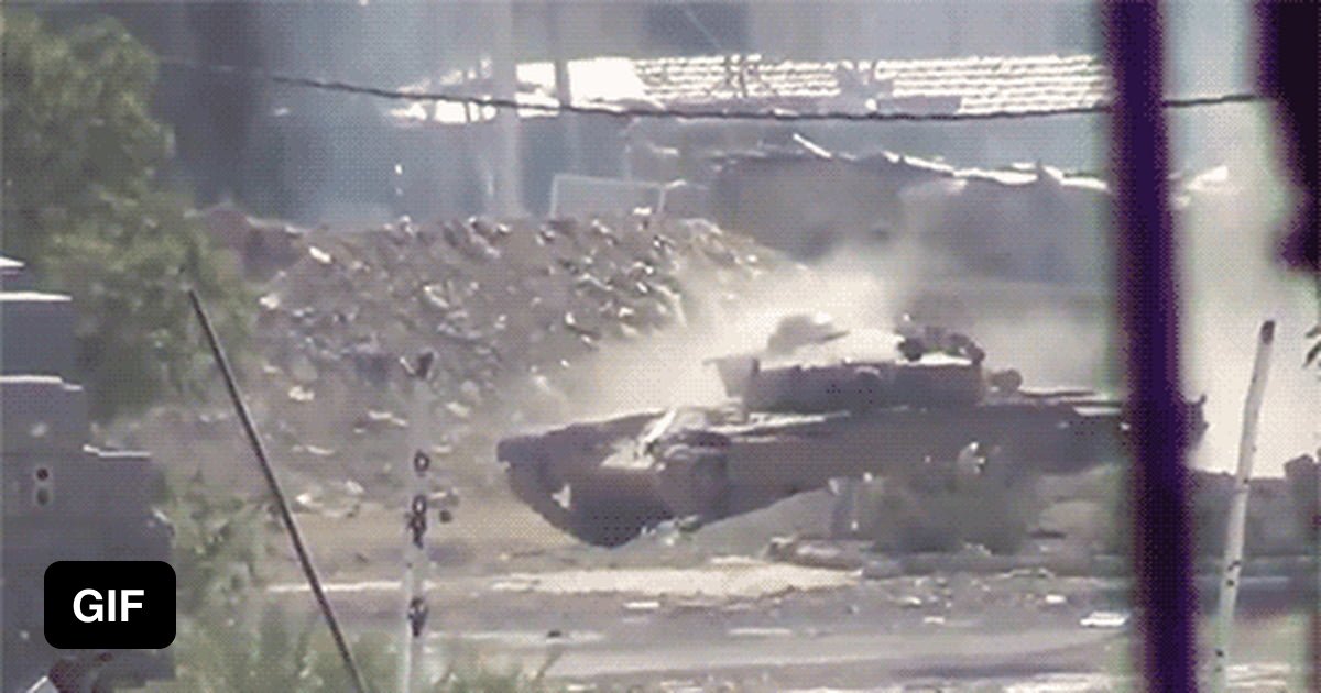 Incoming tank shell - 9GAG