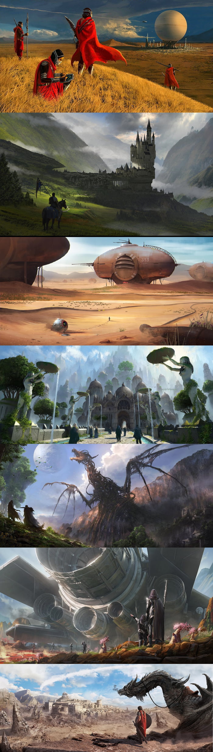 You into game development, and need an inspiration for the enviroment ...