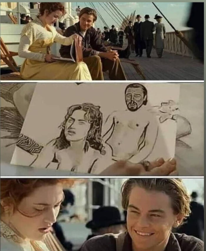 Deleted scene from titanic. - 9GAG
