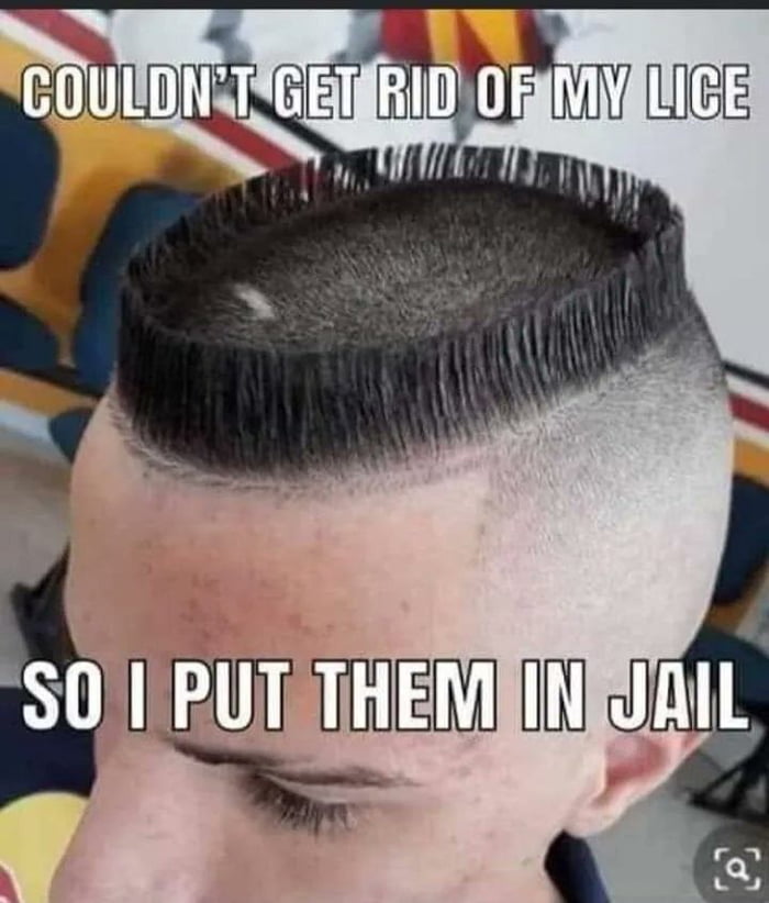 It's the new wave haircut of 2022, the toothbrush look - 9GAG