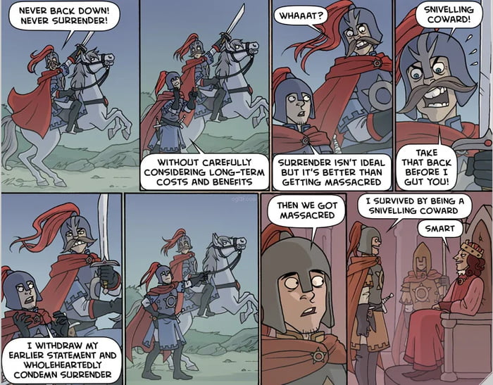 Invictus...(Credits to Oglaf) - 9GAG