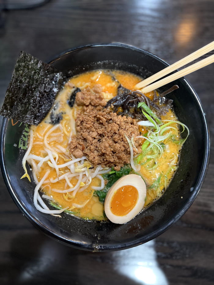 Hot ramen on a cold day. Classic A F. - 9GAG