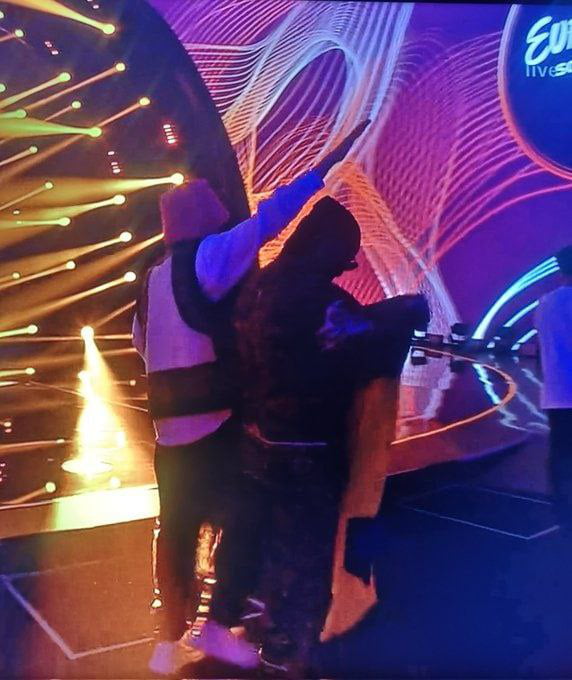 Interesting detail from the winner of ESC - 9GAG