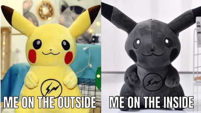 Me on the outside vs. Me on the inside - 9GAG