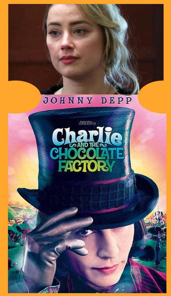 Amber Heard & Johnny Depp in Chocolate Factory 2 - 9GAG
