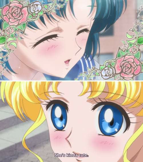 Usagi sees Ami for the first time - 9GAG