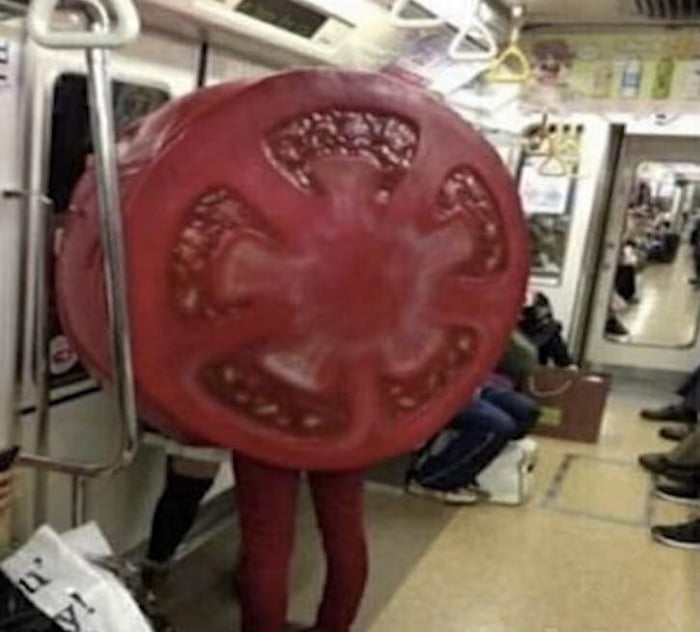 Tomatonator, Guardian of the interdimensional express - 9GAG