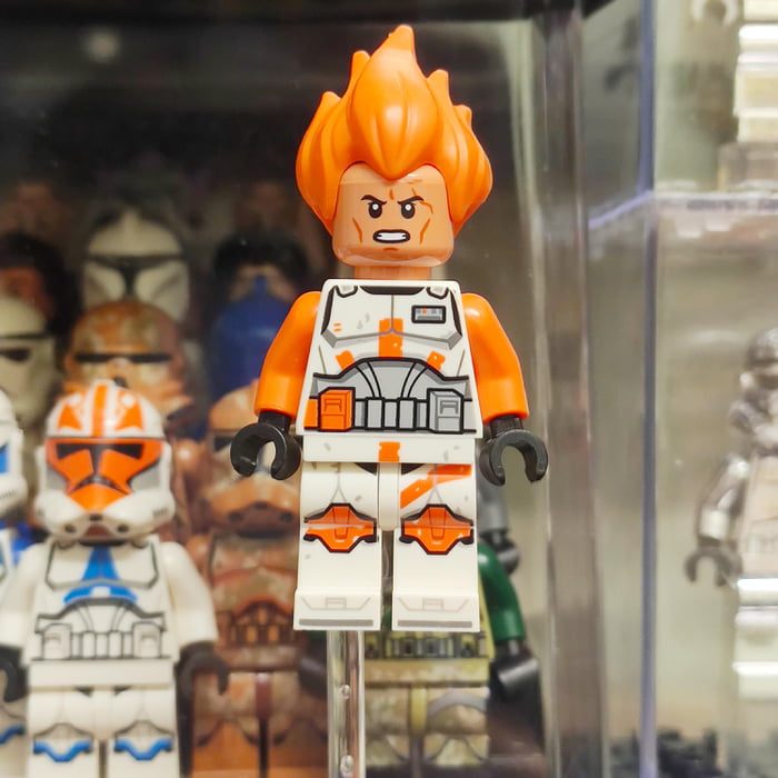 A true 212th trooper: Commander Cody with his dyed hair. - 9GAG