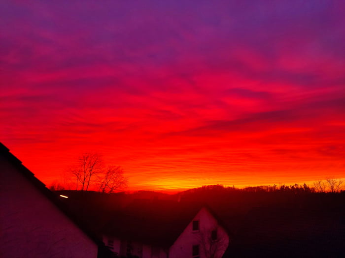 Sunset + Sahara desert without any filter - 9GAG