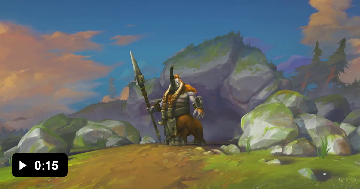 Dota 2 landscape by senior environment artist at Riot Phillip Zhang - 9GAG
