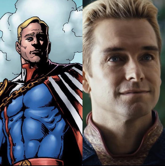 Comic vs Live Action which HomeLander Versions do y’all prefer? - 9GAG