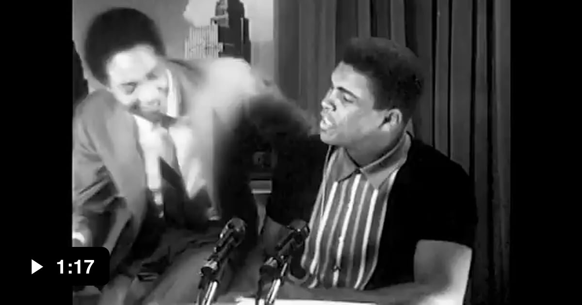 Sam Cooke & Muhammad Ali - Hey, Hey, The Gang's All Here, 1964 - 9GAG