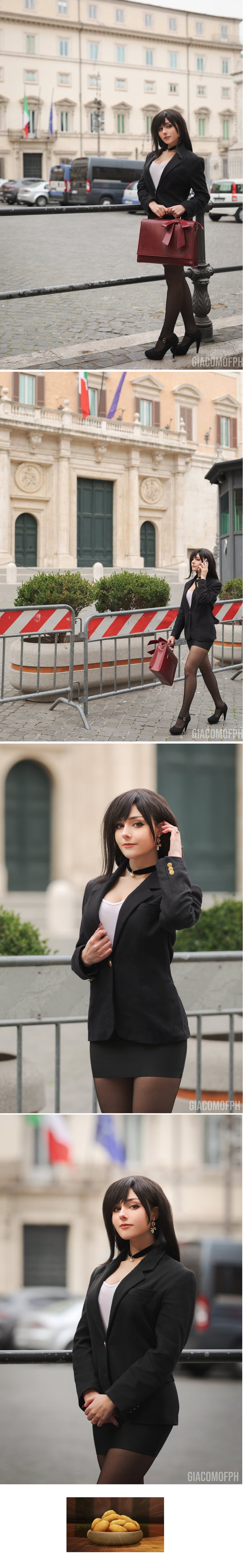 Tifa comes to Italy - 9GAG