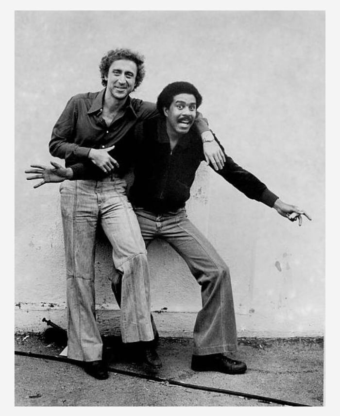 Gene Wilder and Richard Pryor (Arguably the greatest comedian ever ...