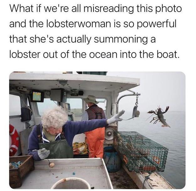 Lady Crustacean, summoner of shellfish - 9GAG