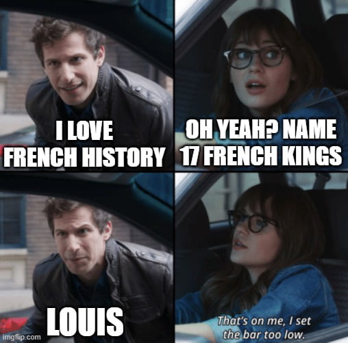 But there's no Louis XVII... - 9GAG