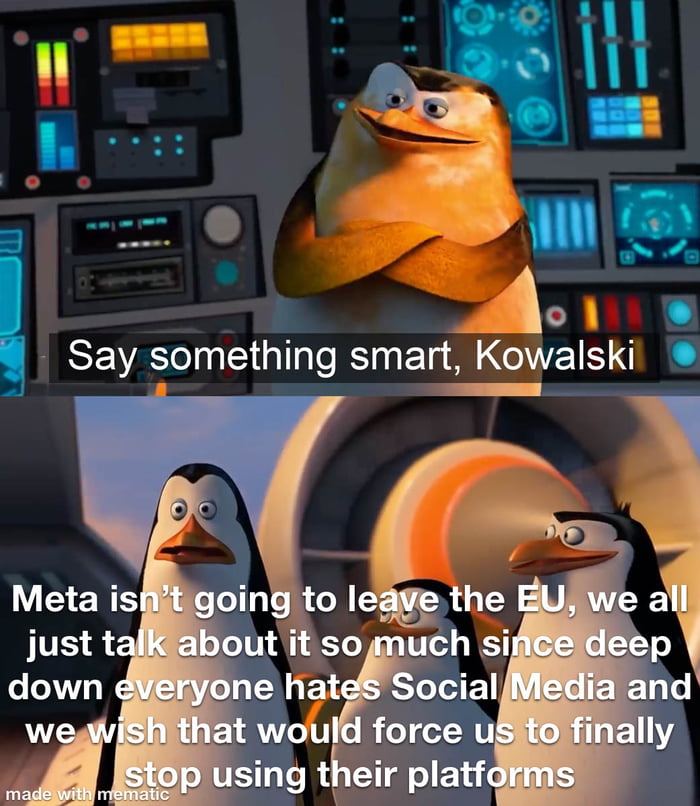 Alternatively Rico could, you know, „KABOOM“ their servers - 9GAG