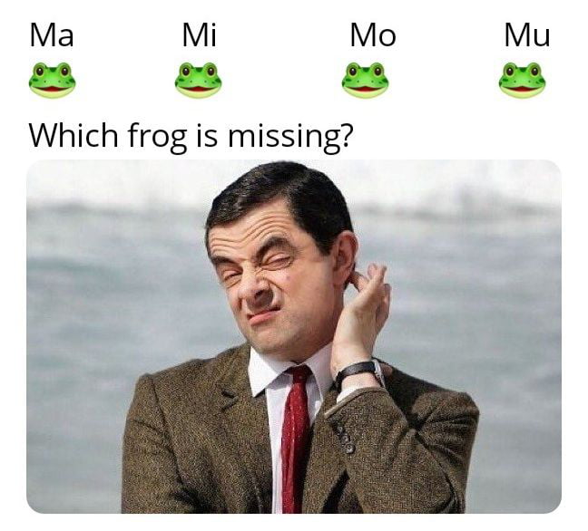 Which frog is missing? - 9GAG