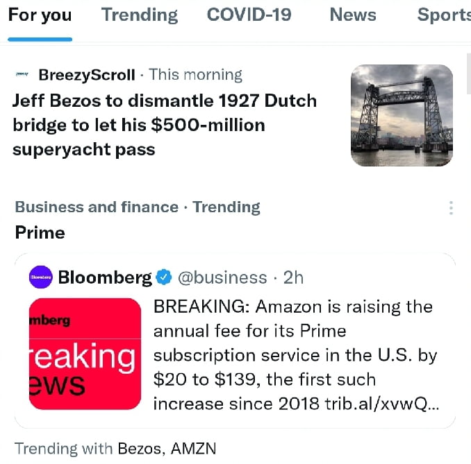 Saw these just a scroll apart on Twitter. No correlation, right?!?! F ...