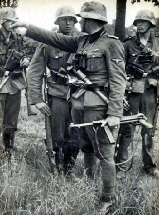 An early war photo of soldiers of the SS-Verfügungstruppe, the ...