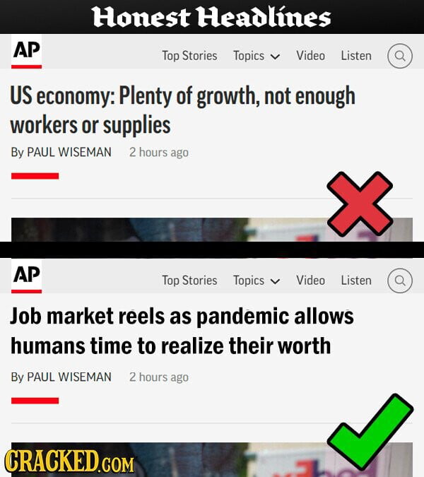 Corrected headlines... - 9GAG