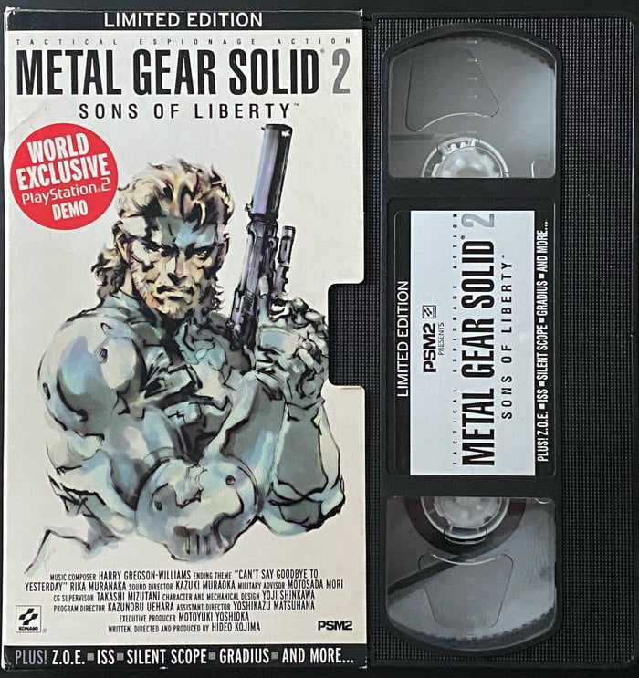 A VHS demo for a PS2 game. - 9GAG