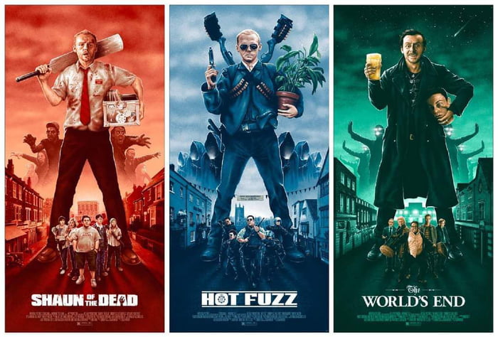 The Three Flavours Cornetto Trilogy - 9GAG